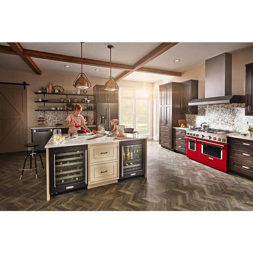 KITCHENAID 36" Counterdepth French Door with Platinum interior design ...