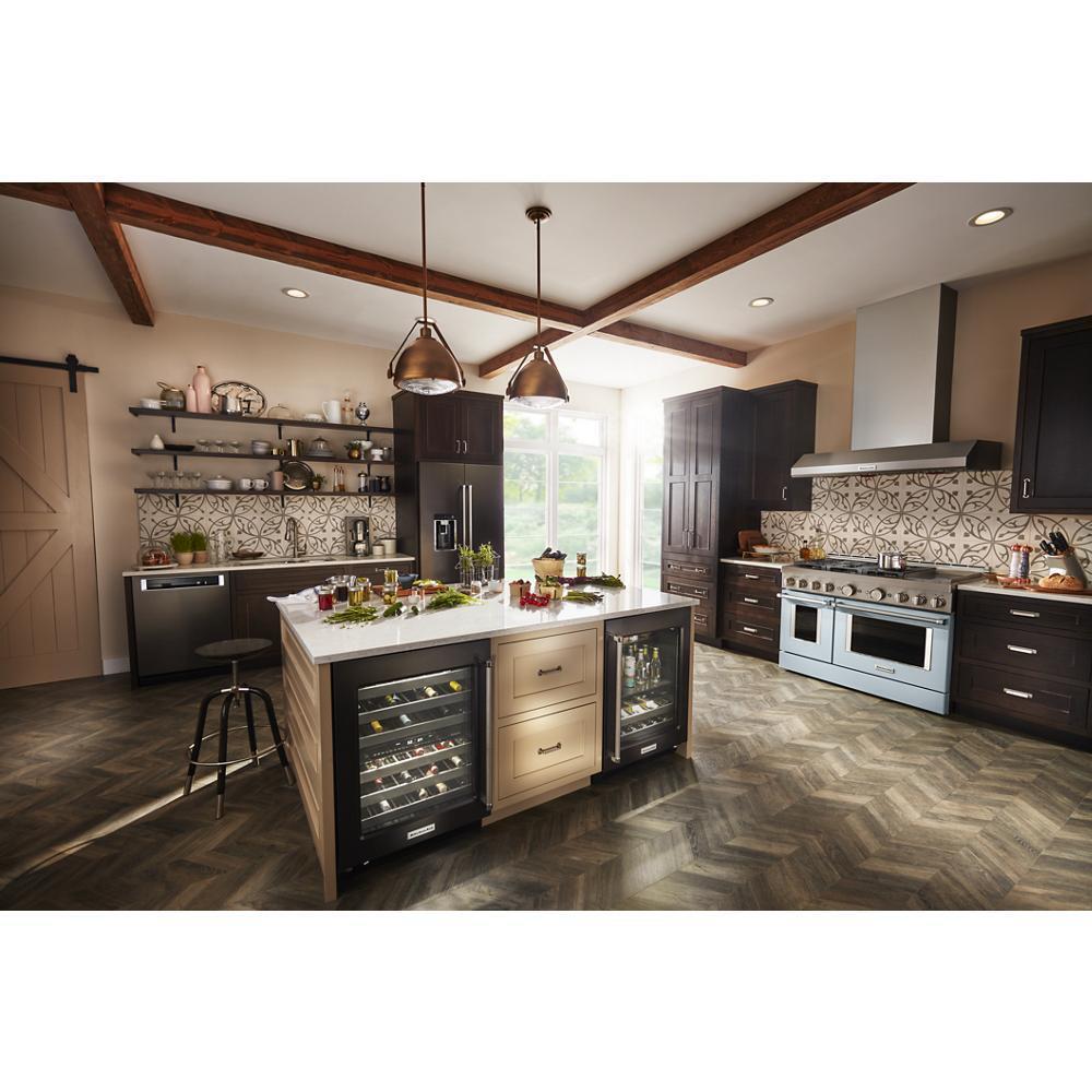 KITCHENAID 36" Counterdepth French Door with Platinum interior design ...