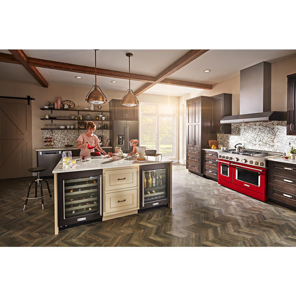 KITCHENAID 36" Counterdepth French Door with Platinum interior design ...