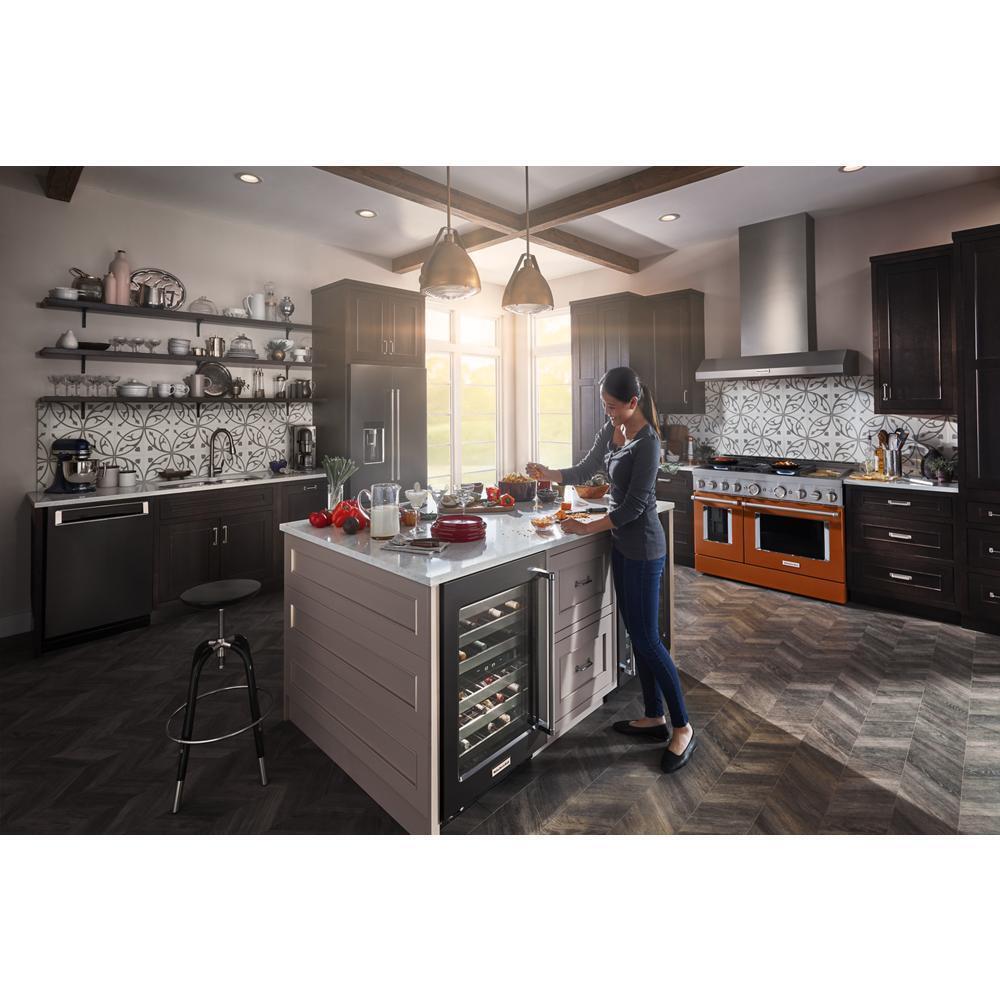 KITCHENAID 36" Counterdepth French Door with Platinum interior design ...