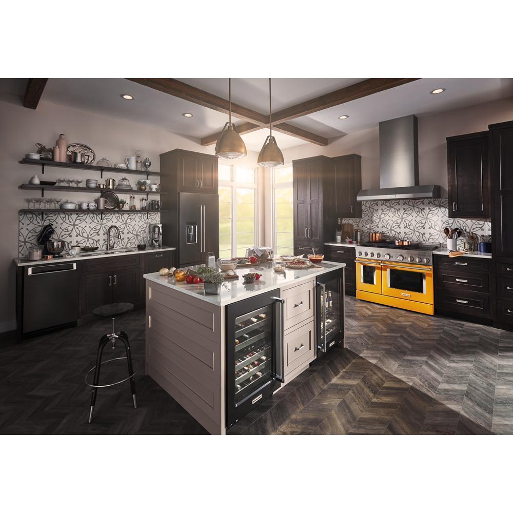 KITCHENAID 36" Counterdepth French Door with Platinum interior design ...
