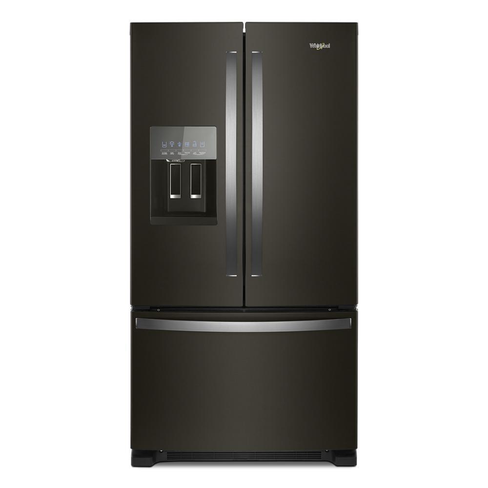 WHIRLPOOL French Door Refrigerator with Tap Touch controls WRF555SDHV ...