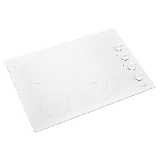 WHIRLPOOL 30" Electric Cooktop WCE55US0HW | ABC Warehouse