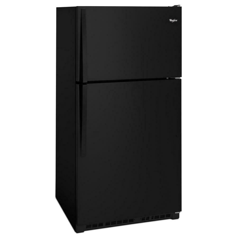 WHIRLPOOL 20.5 Cu Ft Refrigerator with LED interior lighting WRT311FZDB ...