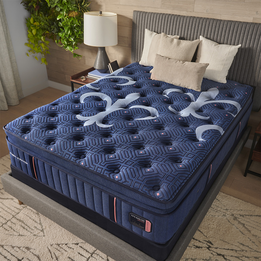 Stearns Foster Estate 15 Firm Euro Pillow Top Mattress