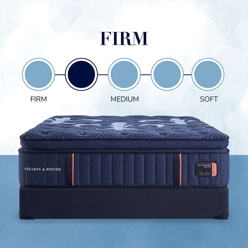 STEARNS & FOSTER Lux-Estate-Firm-Euro-Pillow-Top | ABC Warehouse