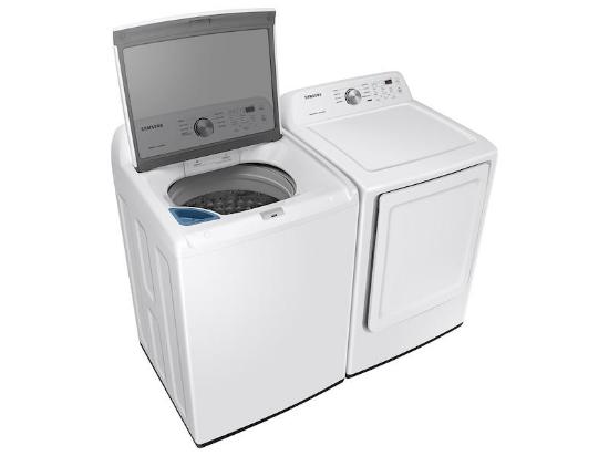 SAMSUNG Gas Dryer with 7.2 cu ft capacity DVG45T3200W | ABC