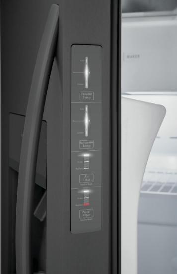 FRIGIDAIRE Side By Side Refrigerator with LED lighting FRSS2
