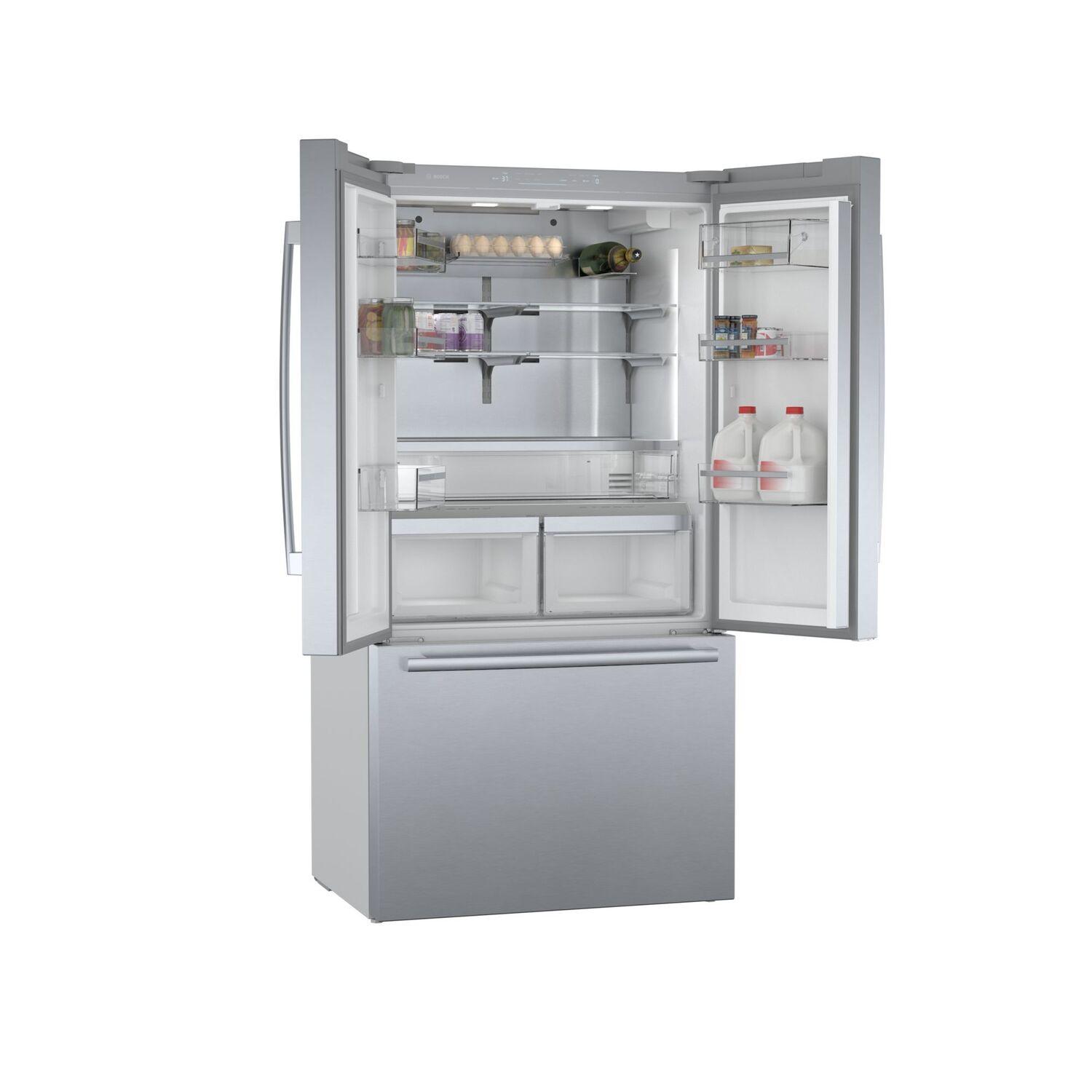 BOSCH French Door Refrigerator with True counter-depth design ...