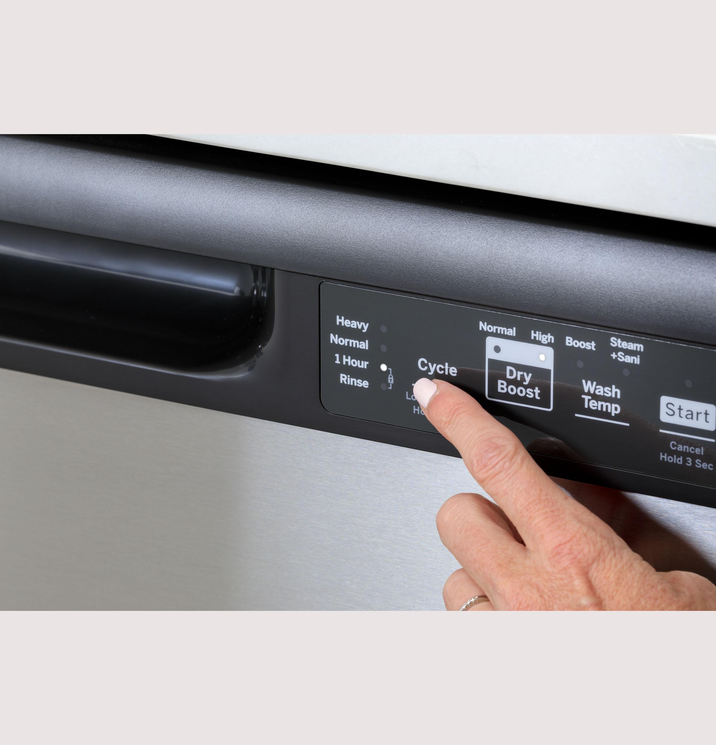 GENERAL ELECTRIC Built In Dishwasher with Steam sanitize wash ...