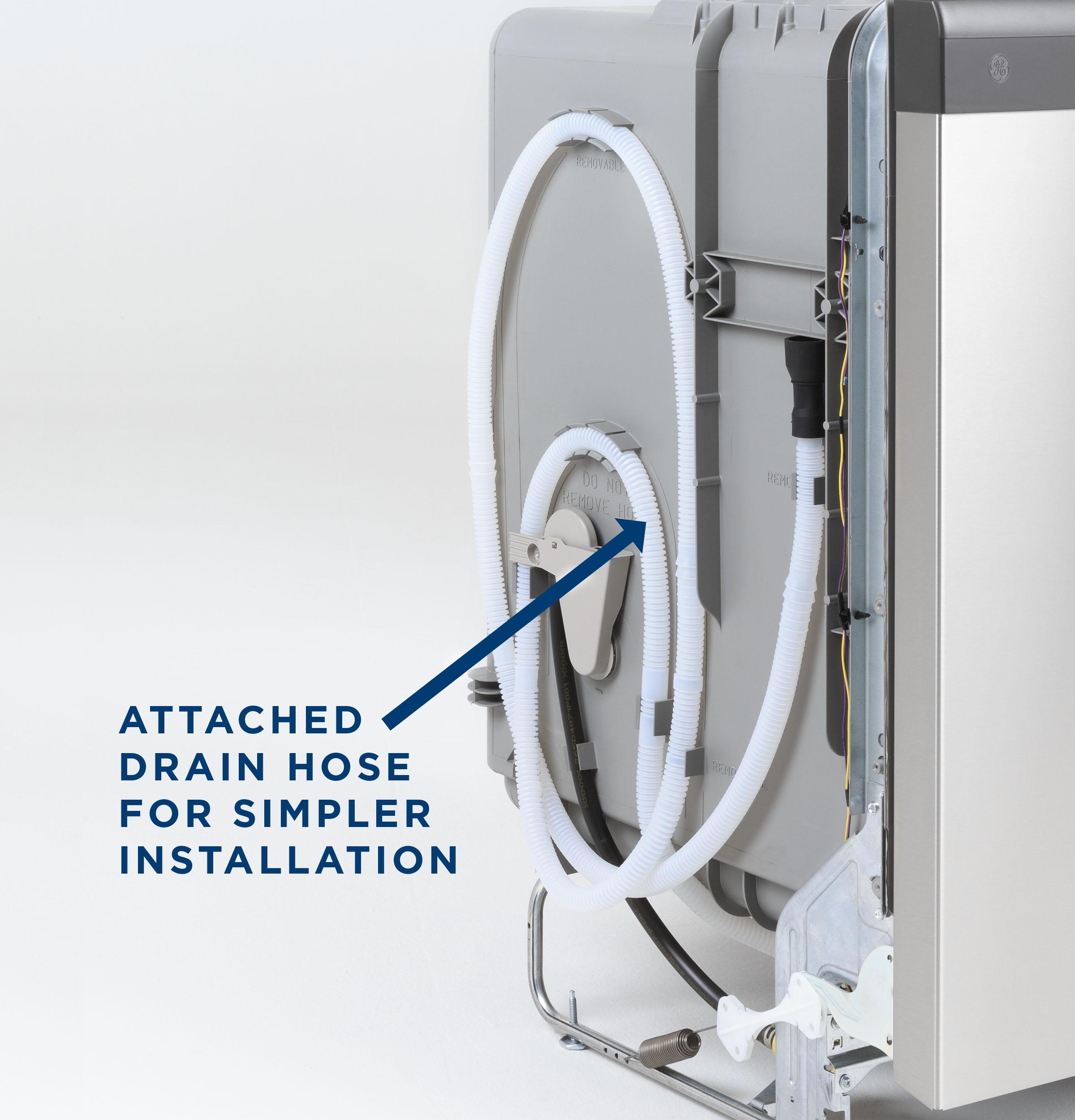 GENERAL ELECTRIC Built In Dishwasher with Steam sanitize wash ...