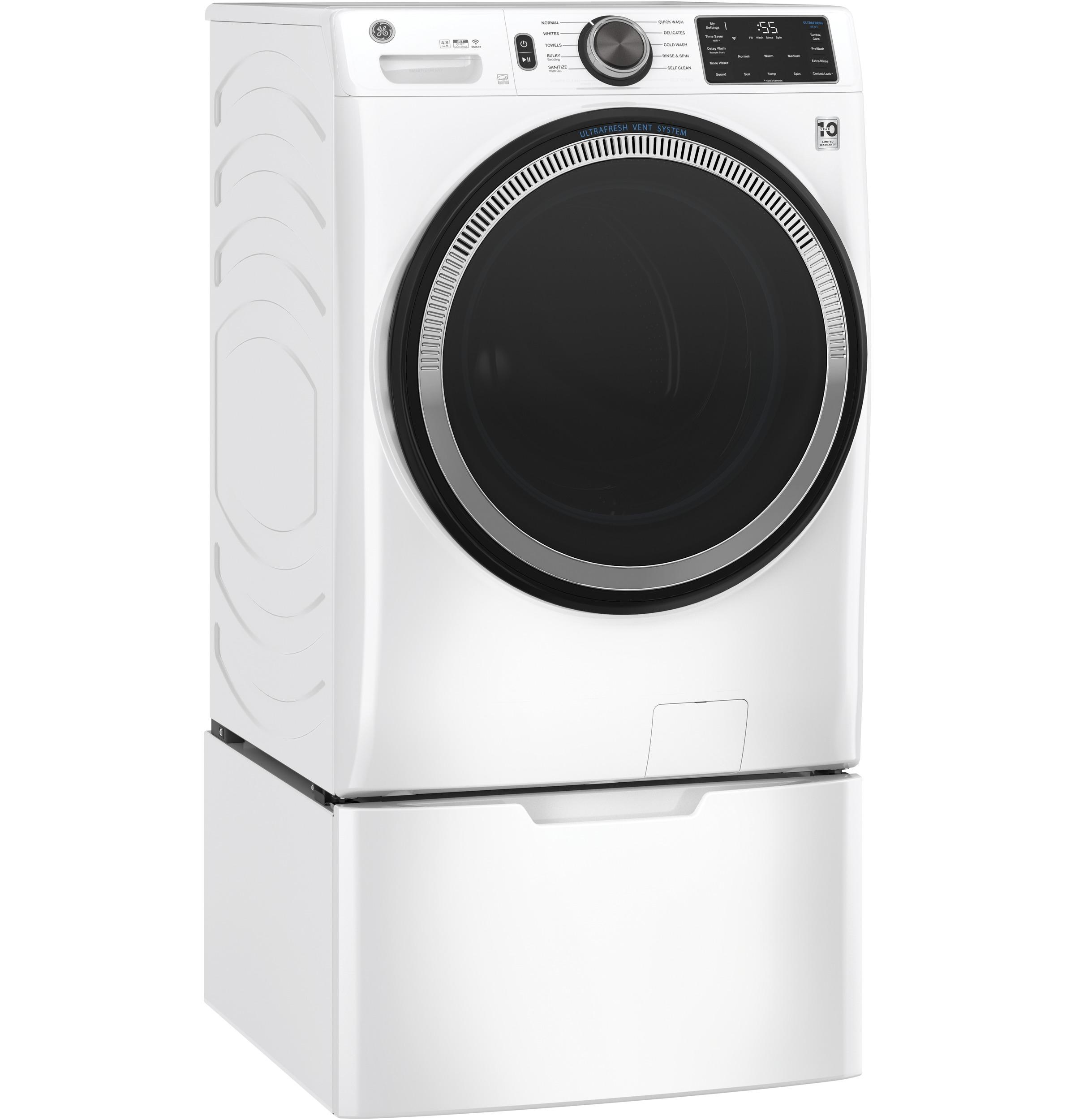 GENERAL ELECTRIC Front Load Washer with Ultrafrsh vent system ...