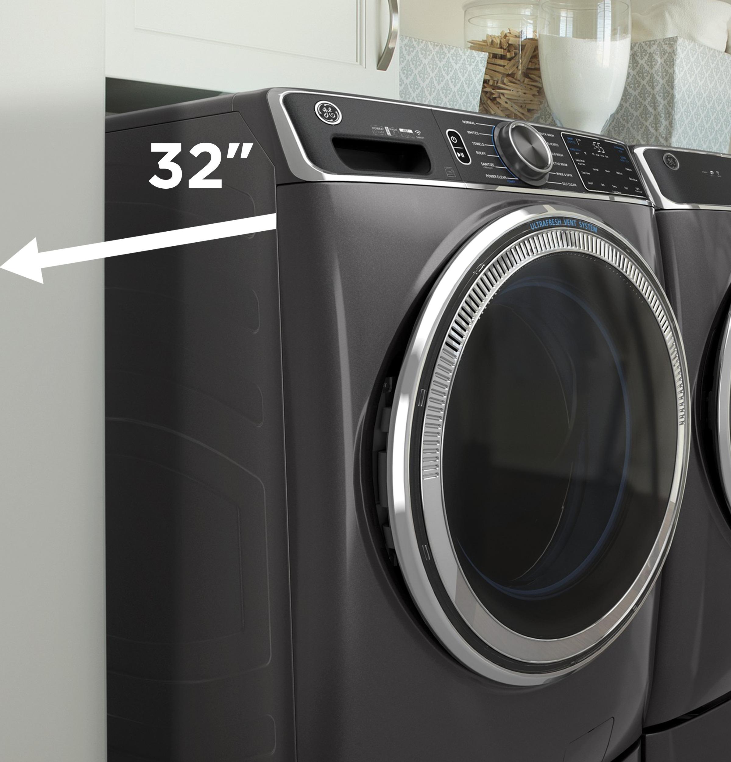 GENERAL ELECTRIC Front Load Washer with Ultrafrsh vent system ...