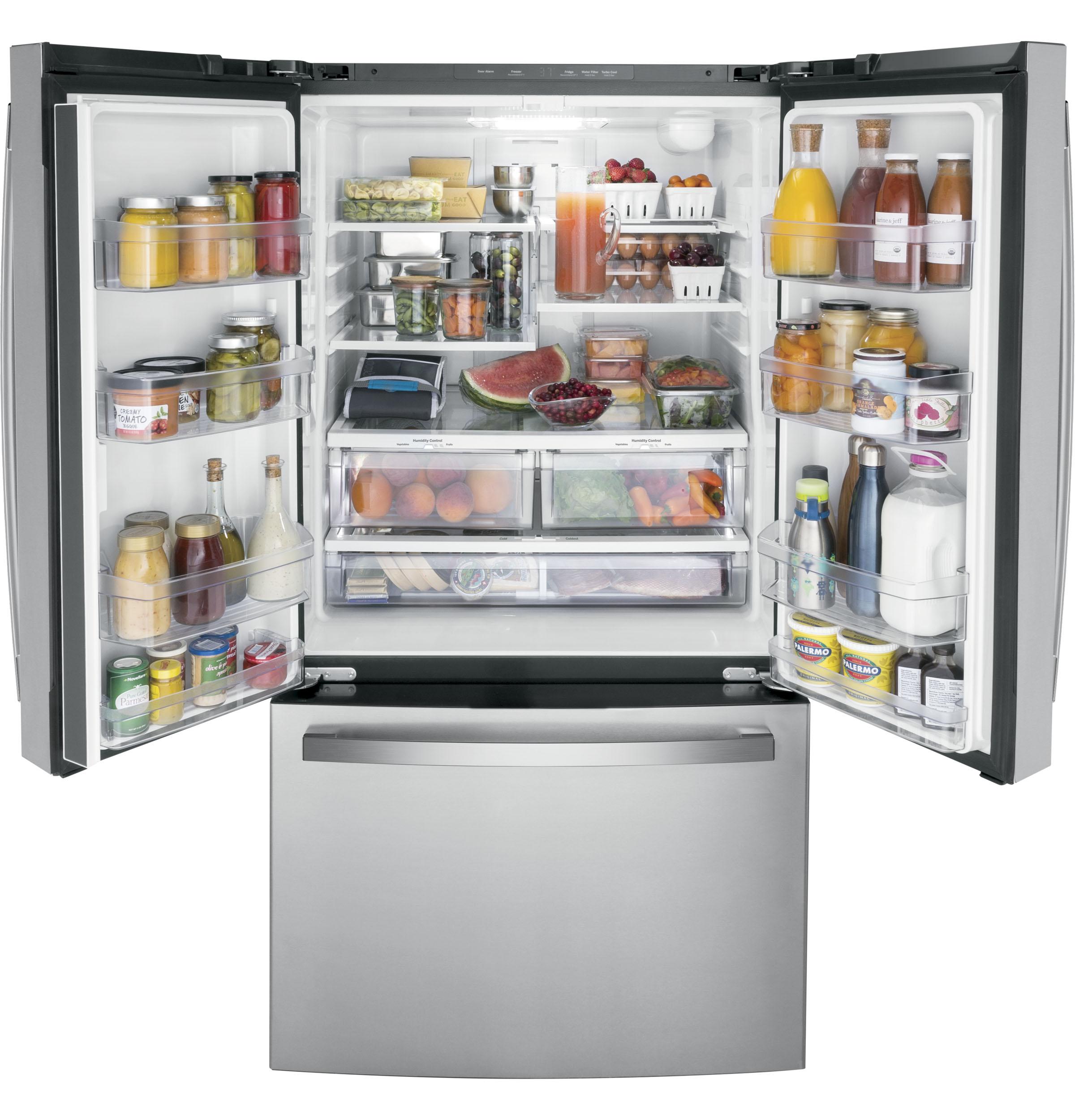GENERAL ELECTRIC 27.0 Cu Ft Refrigerator GNE27JYMFS | ABC Warehouse