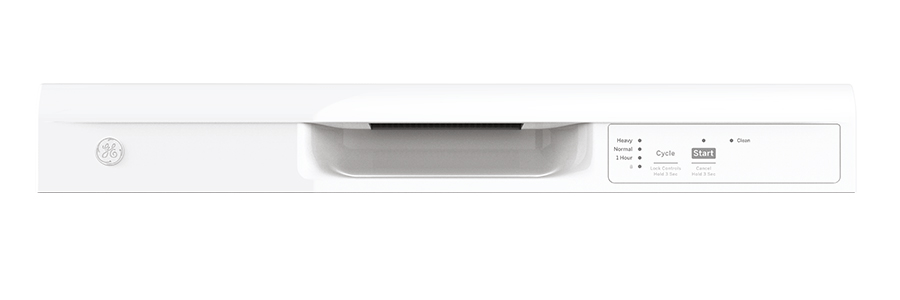 GENERAL ELECTRIC Dishwasher With Front Controls GDF450PGRWW | ABC Warehouse