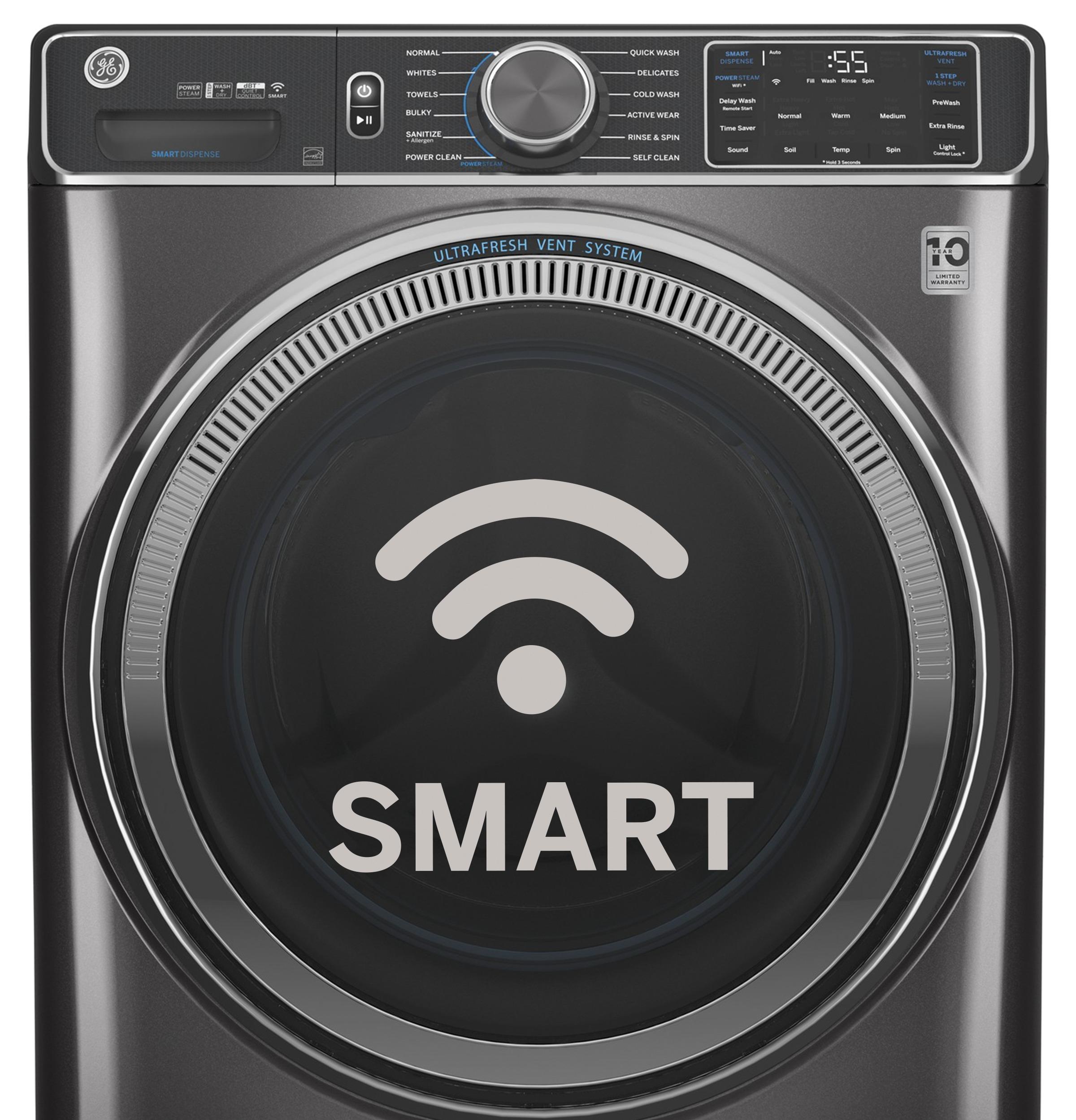 GENERAL ELECTRIC Front Load Washer with Ultrafrsh vent system ...