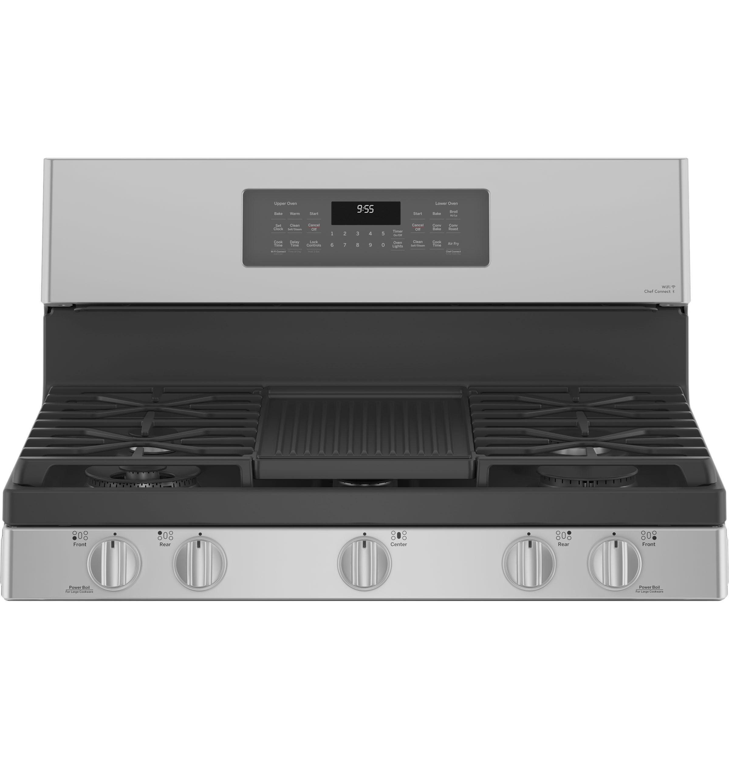 PROFILE 30" Gas Double Oven Range PGB965YPFS | ABC Warehouse