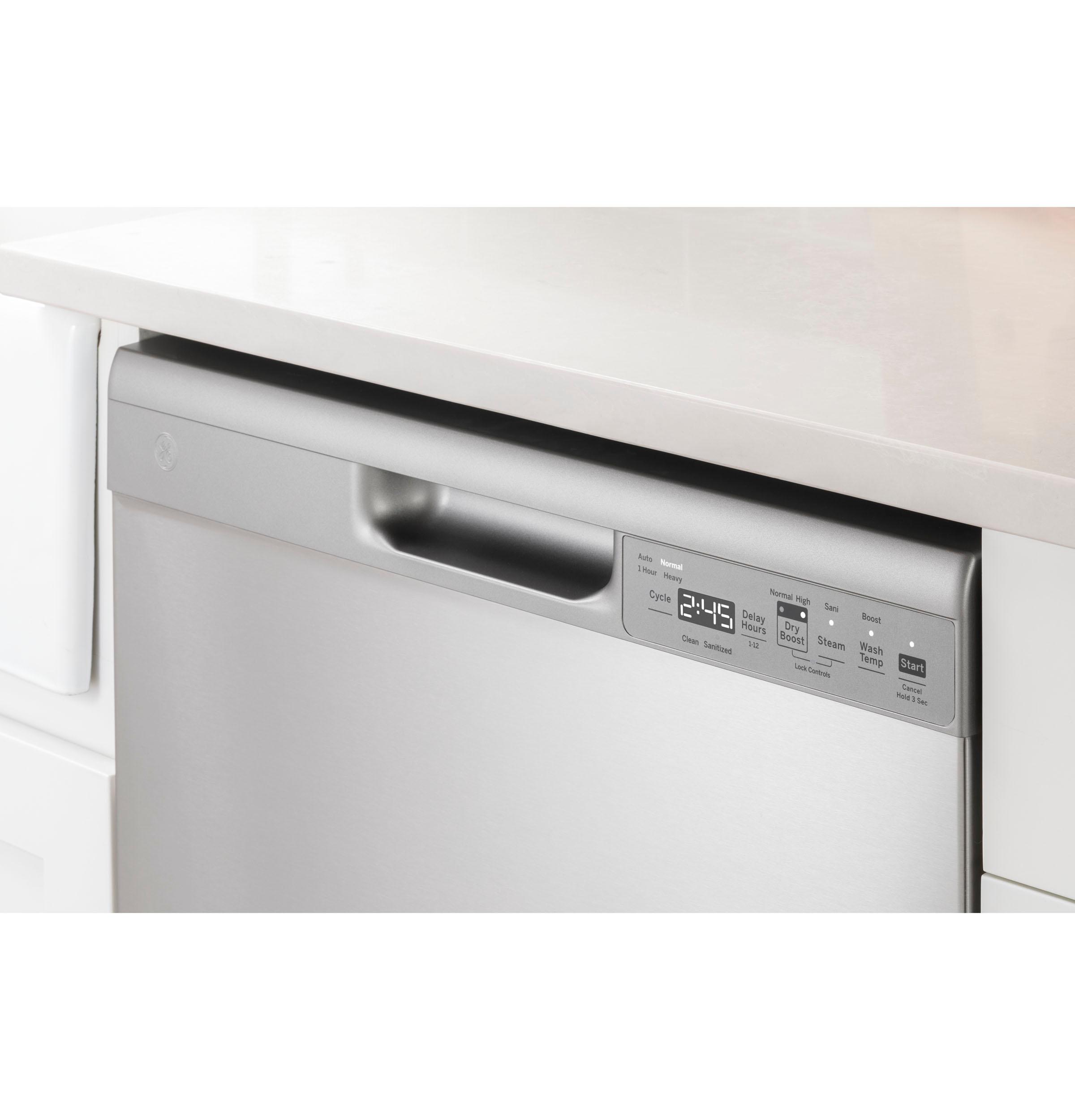 GENERAL ELECTRIC Built In Dishwasher with Steam sanitize wash ...