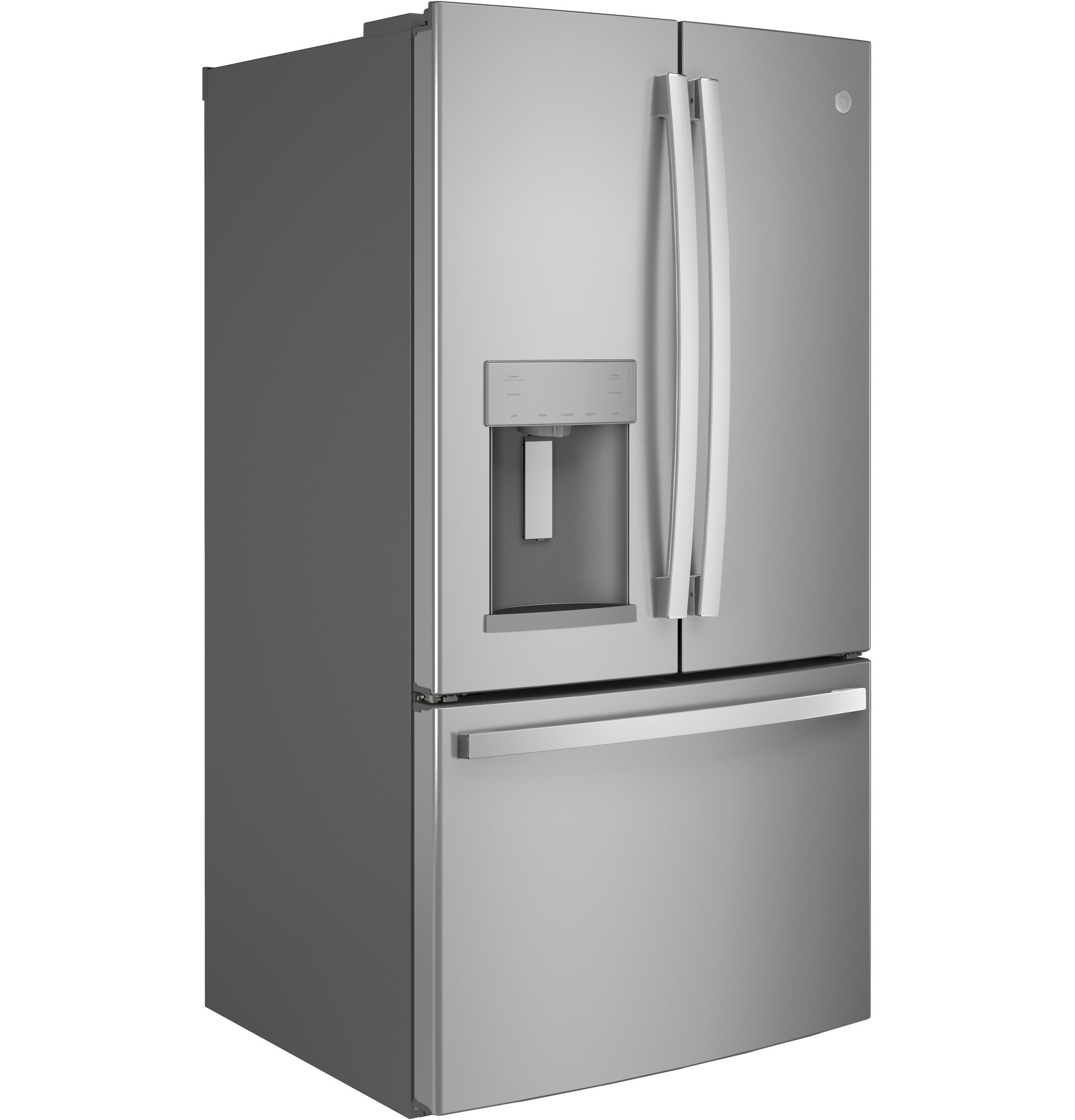 GENERAL ELECTRIC French Door Refrigerator with Showcase LED lighting ...