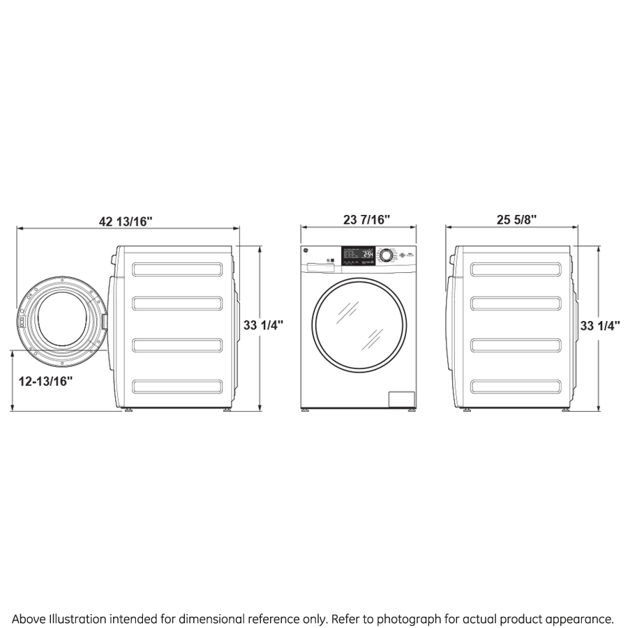 GENERAL ELECTRIC Stacking Laundry GFQ14ESSNWW | ABC Warehouse