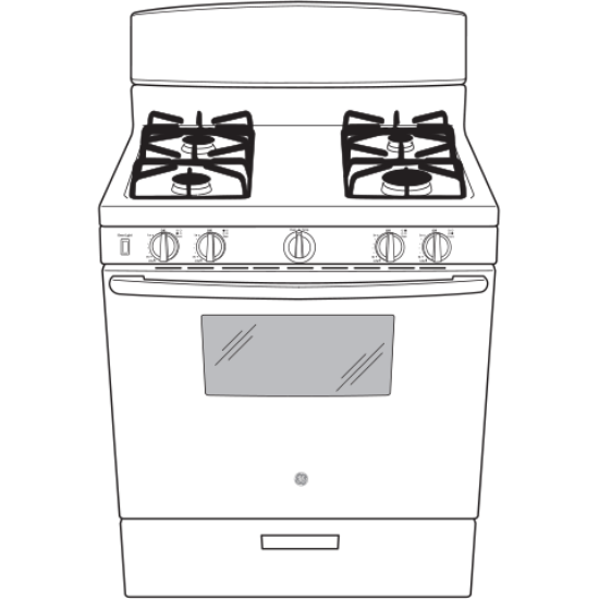 GENERAL ELECTRIC Range JGBS10DEMBB | ABC Warehouse