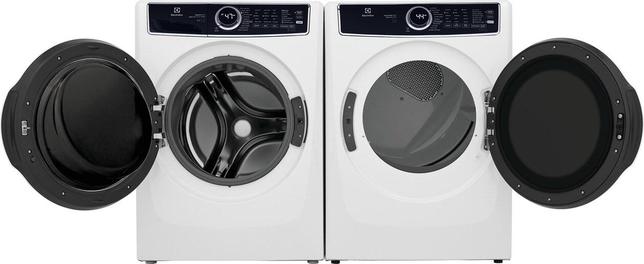 ELECTROLUX 8.0 Cu Ft Front Load Electric Dryer ELFE7637AW | ABC Warehouse