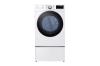 LG Front Load Electric Dryer with 7.4 cu ft capacity DLEX4000W | ABC ...