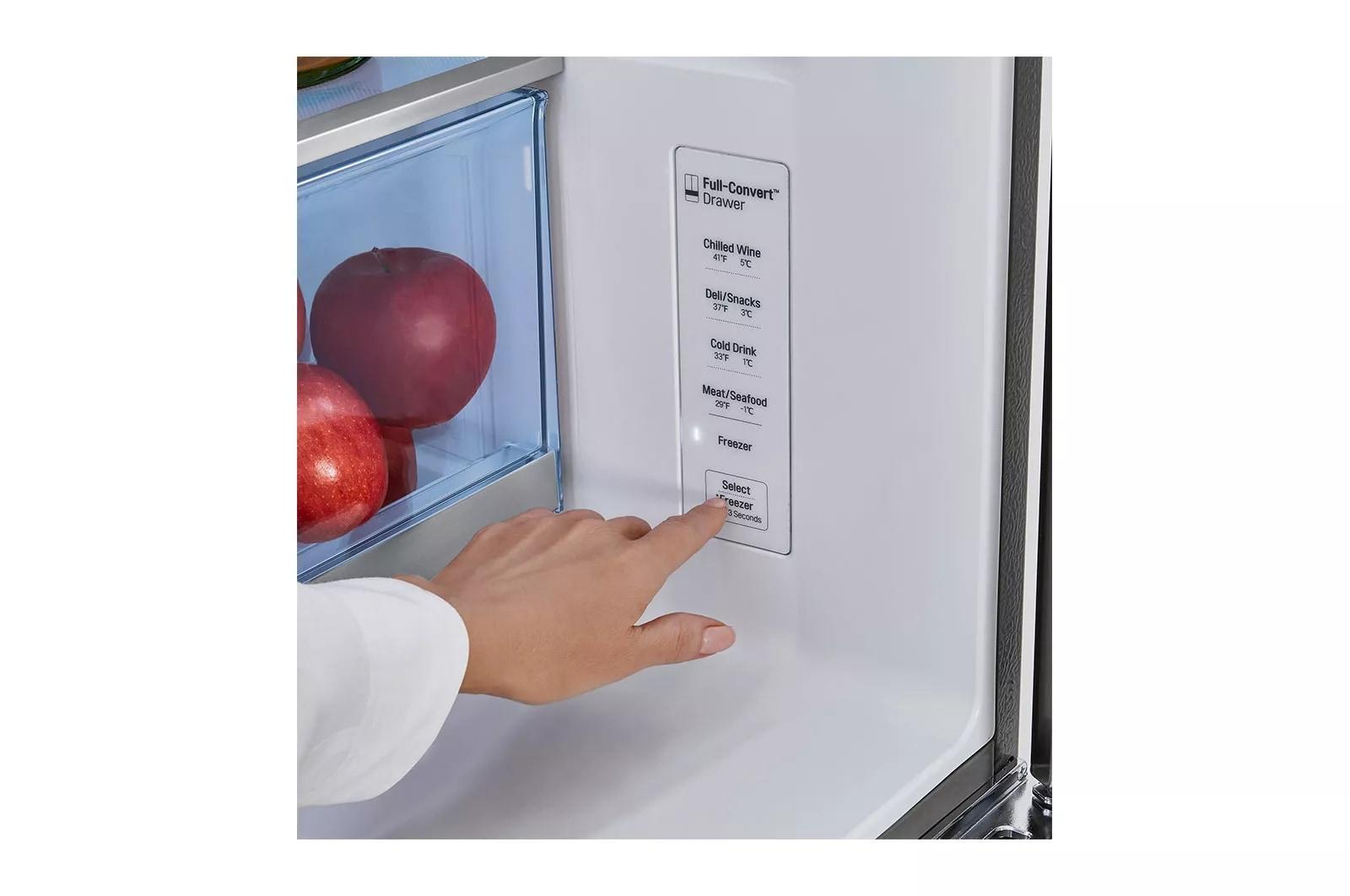 LG 4 DR Fr DR Refrigerator with Craft ice maker LRMDS3006S | ABC Warehouse