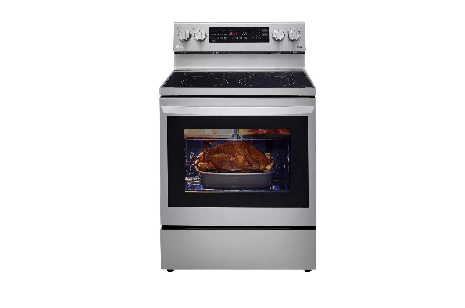 LG Glass Top Electric Range with Airfry technology LREL6325F | ABC ...