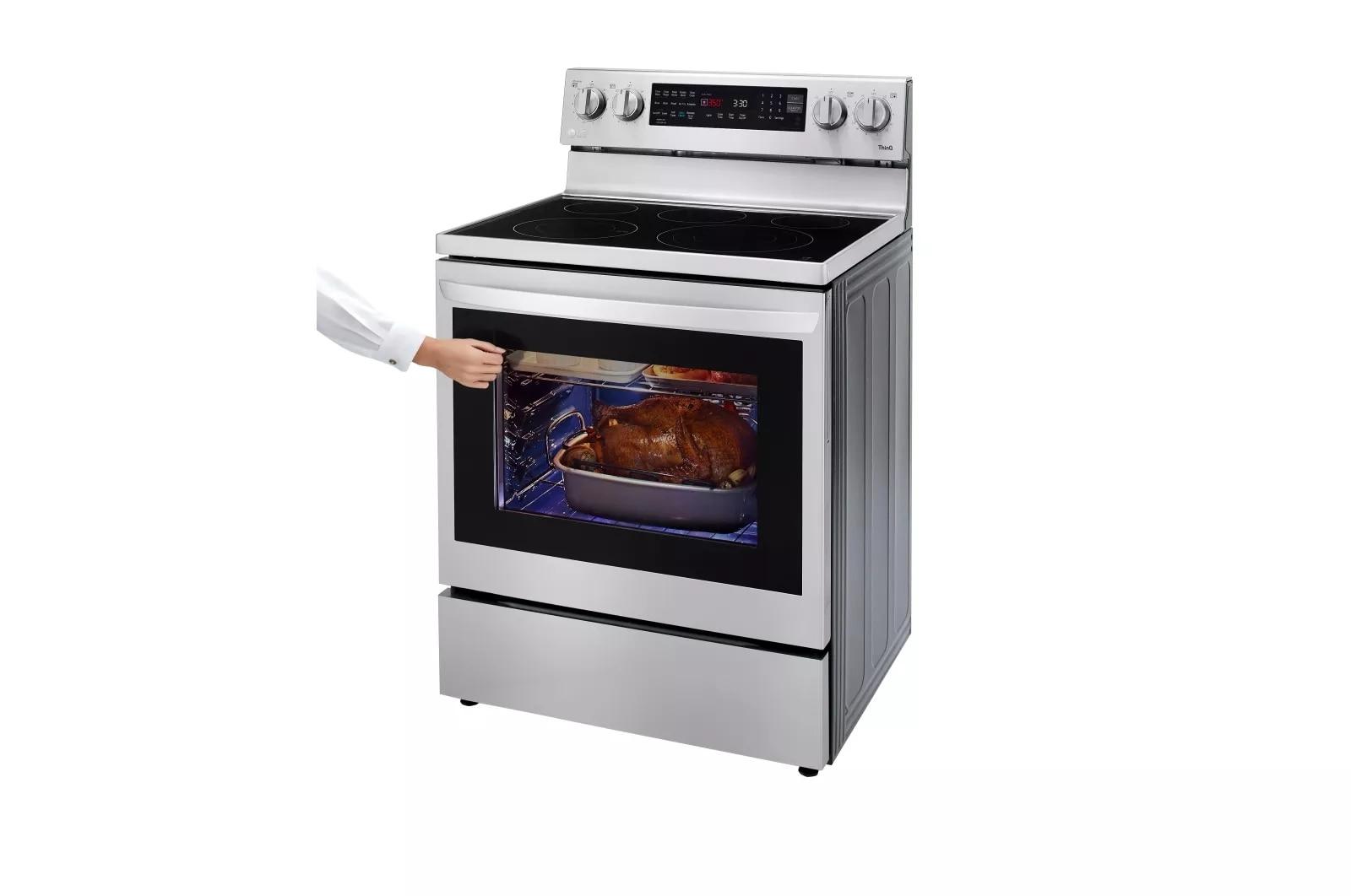 LG Glass Top Electric Range with Airfry technology LREL6325F | ABC ...