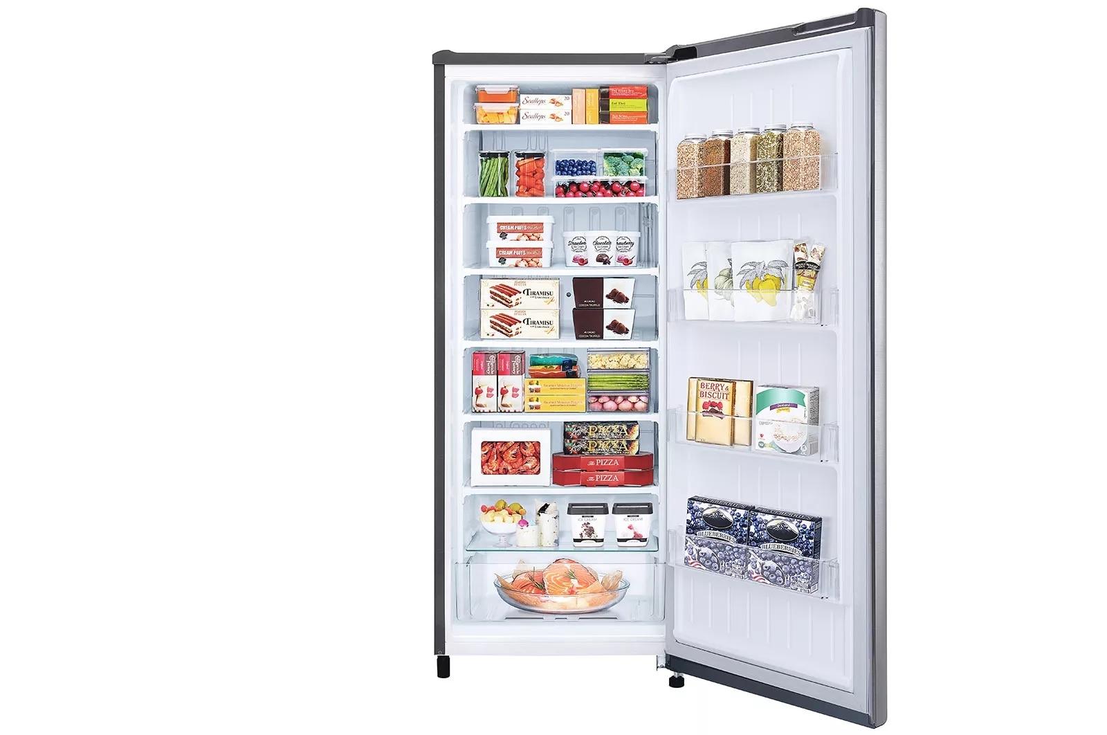 LG 5.8 Cu Ft Upright Freezer with Direct cooling system LROFC0605V ...