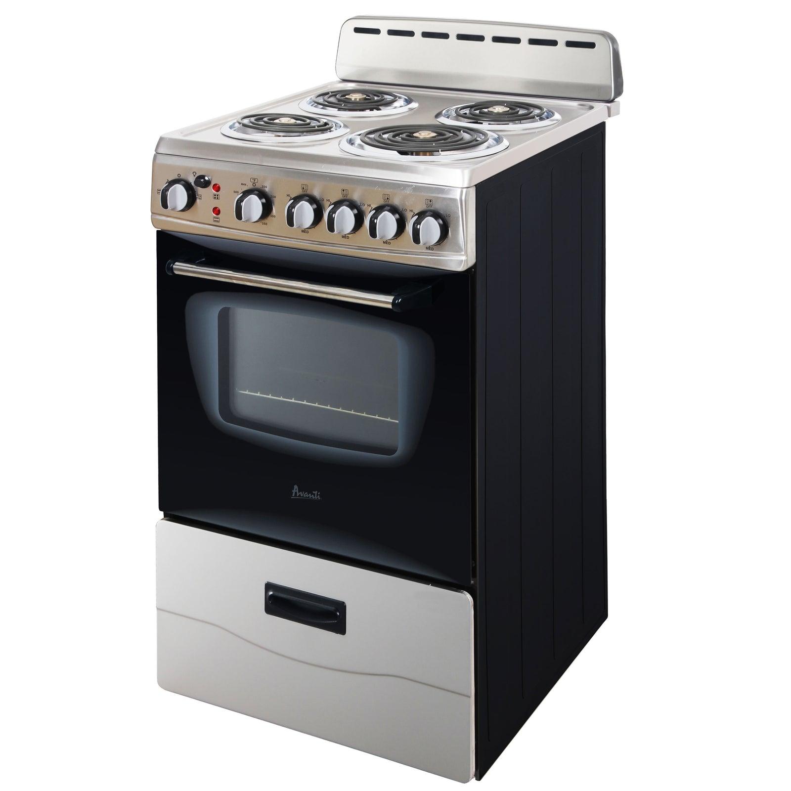 AVANTI 20" Electric Range ERU200P3S | ABC Warehouse