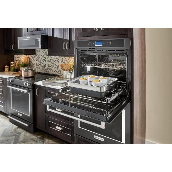 KITCHENAID Slide-in Range KSEG700EBS