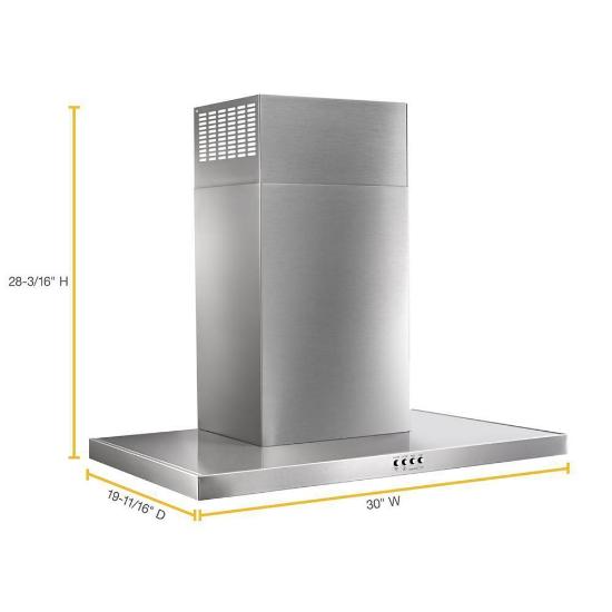 WHIRLPOOL 30" Wall Hood WVW57UC0FS | ABC Warehouse