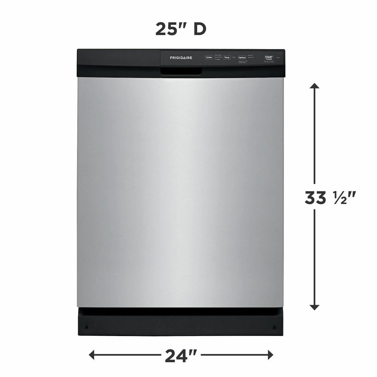 FRIGIDAIRE Built In Dishwasher with 5 LEVEL precision wash F