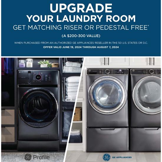 GENERAL ELECTRIC Front Load Washer with Ultrafrsh vent system ...