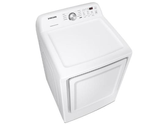 SAMSUNG Gas Dryer with 7.2 cu ft capacity DVG45T3200W | ABC