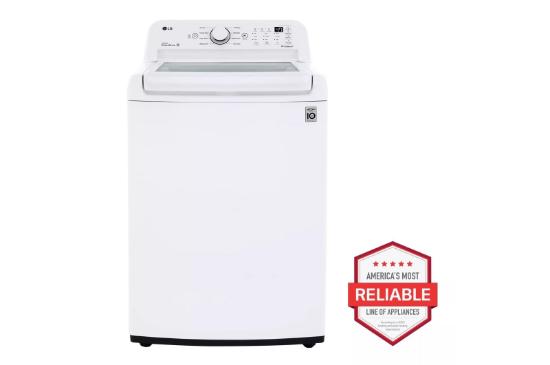 LG High Efficiency Washer with Loadsense WT7000CW | ABC Ware