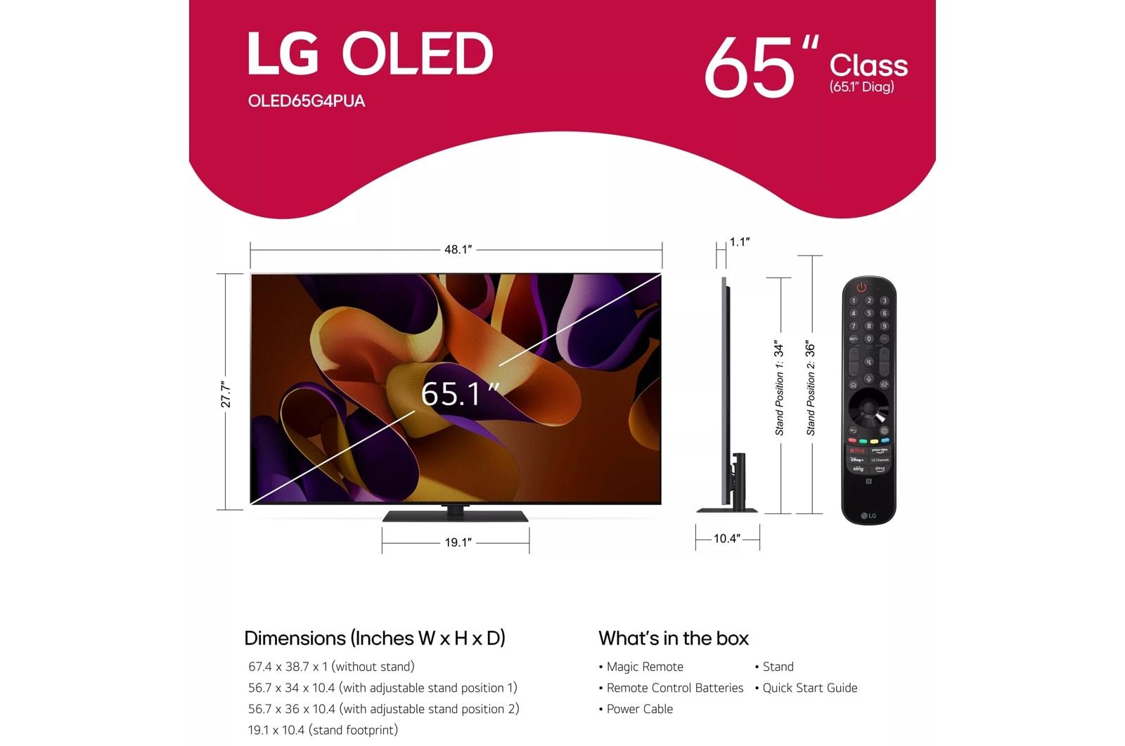 LG OLED65G4SUB | ABC Warehouse