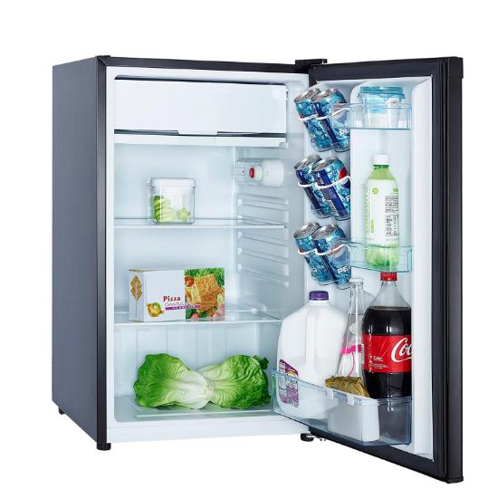 AVANTI Counter High Refrigerator with Glass shelves RM4436SS