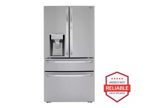 LG 4 DR Fr DR Refrigerator with Craft ice maker LRMDS3006S