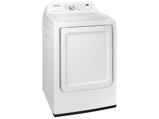 SAMSUNG Gas Dryer with 7.2 cu ft capacity DVG45T3200W | ABC