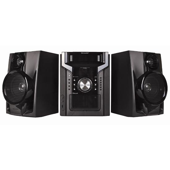 SHARP MINI Hi-Fi Component System with 5-cd, cassette