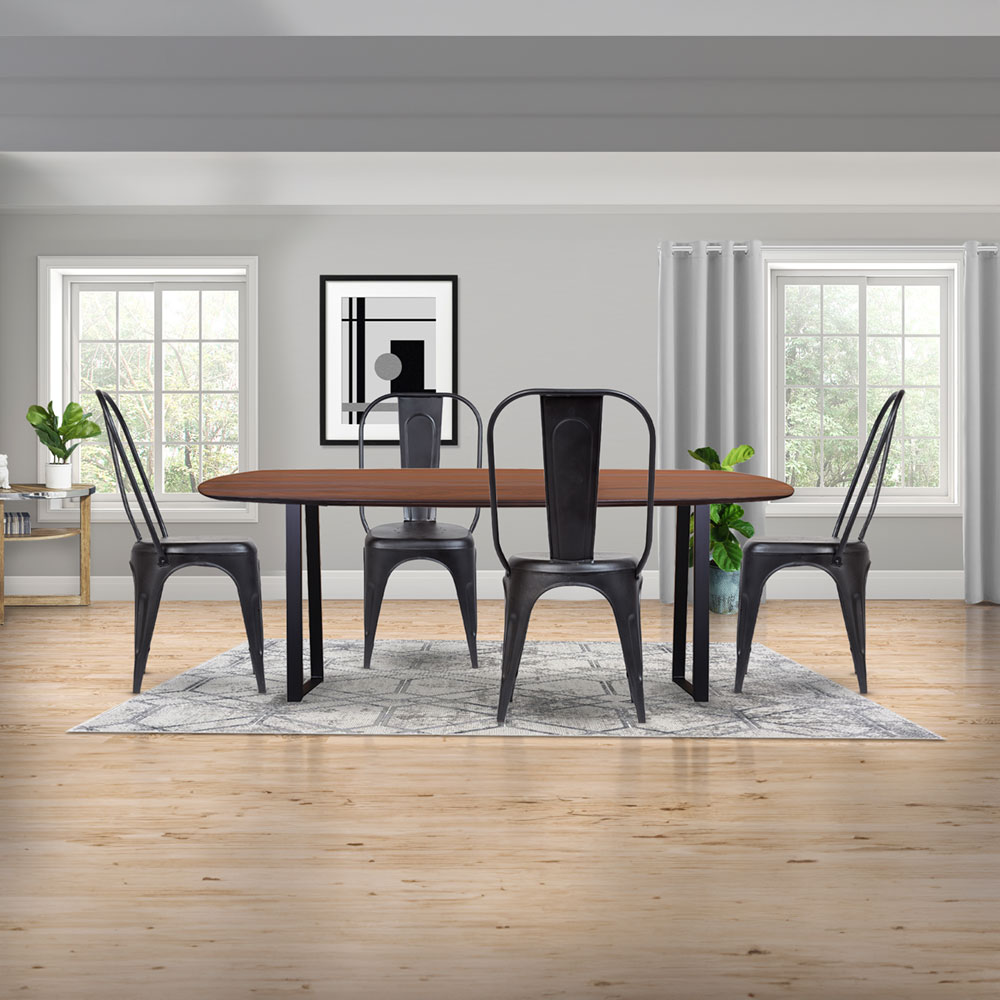 PORTER DESIGNS WAKELEY-5PC-DINING-TABLE-PKG | ABC Warehouse