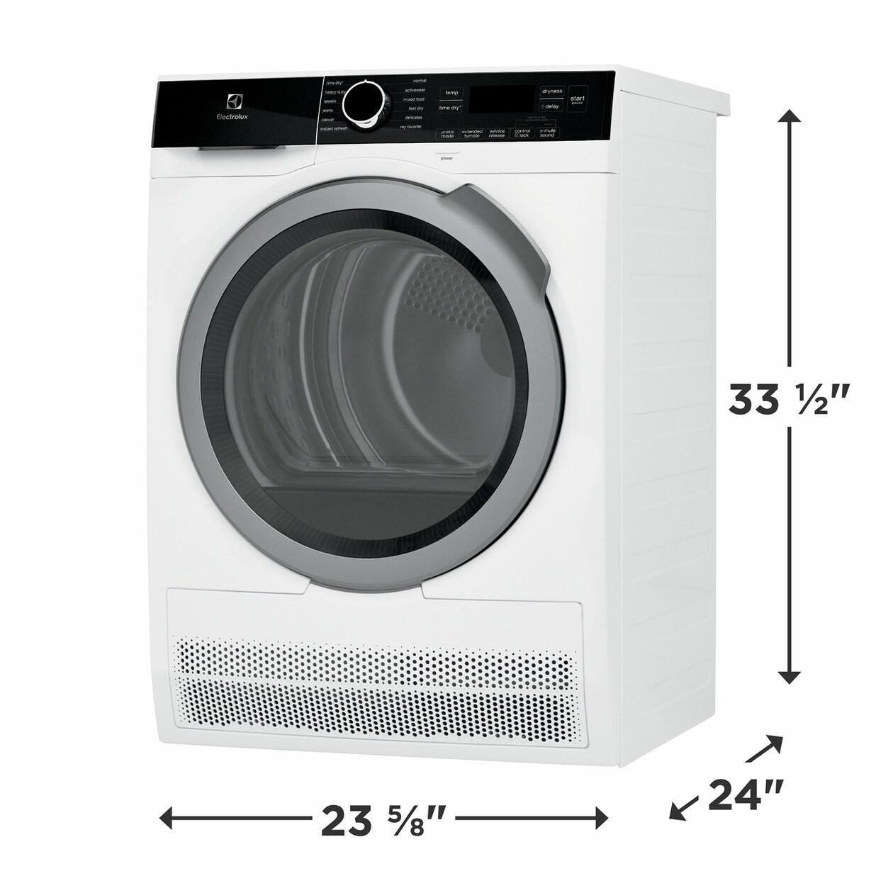 ELECTROLUX 24" Electric Dryer ELFE4222AW | ABC Warehous