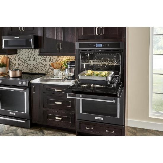 KITCHENAID Slide-in Range KSEG700EBS | ABC Warehouse