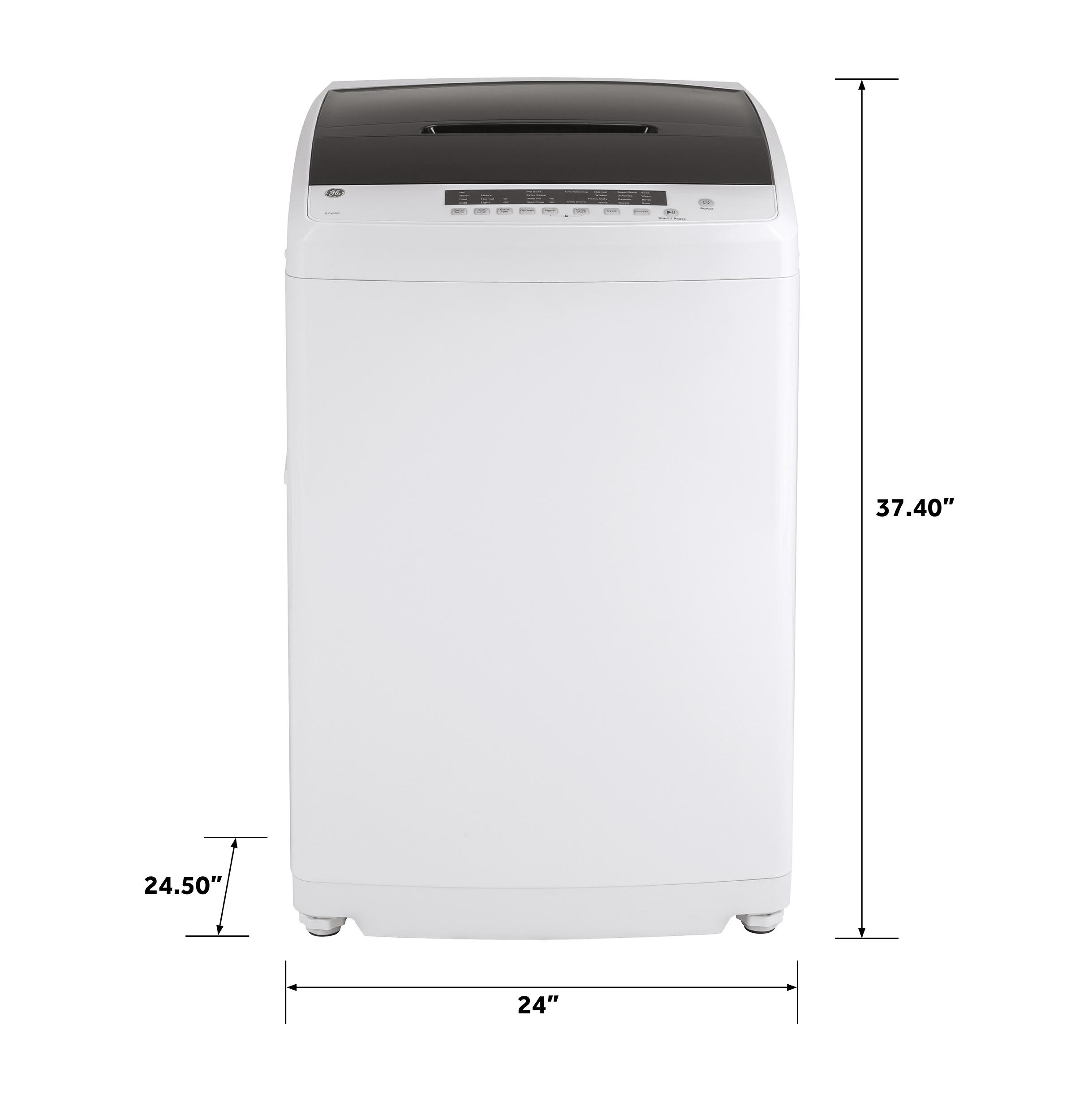 GENERAL ELECTRIC Compact Washer GNW128PSMWW | ABC Warehouse