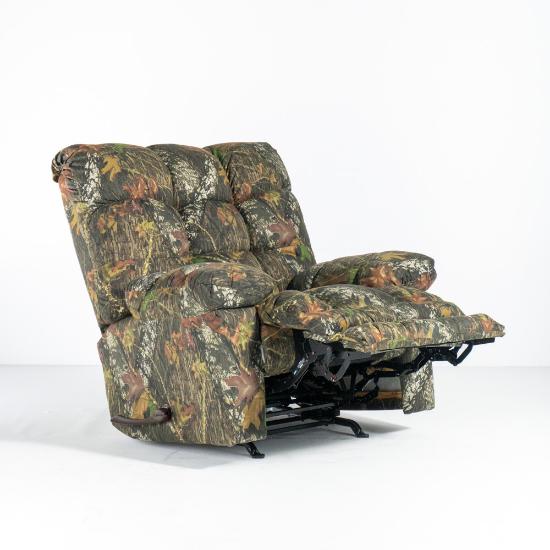 CATNAPPER Magnum Rocker Recliner with Mossy oak fabric cover