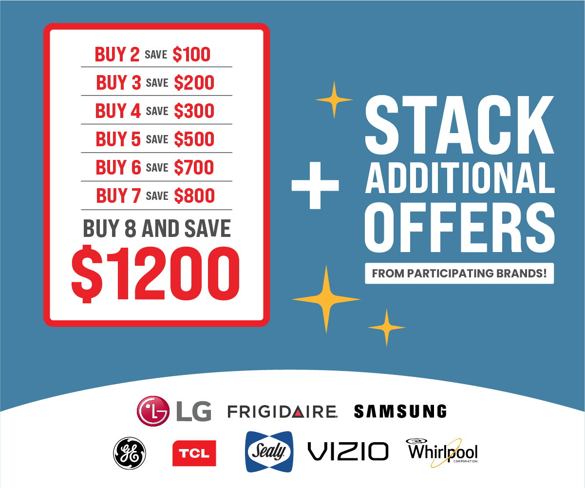 Appliance, TV, Mattress, Electronics, & Furniture Store