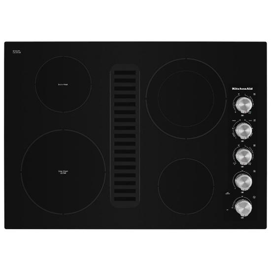 KITCHENAID 30" Downdraft Cooktop KCED600GBL | ABC Wareh